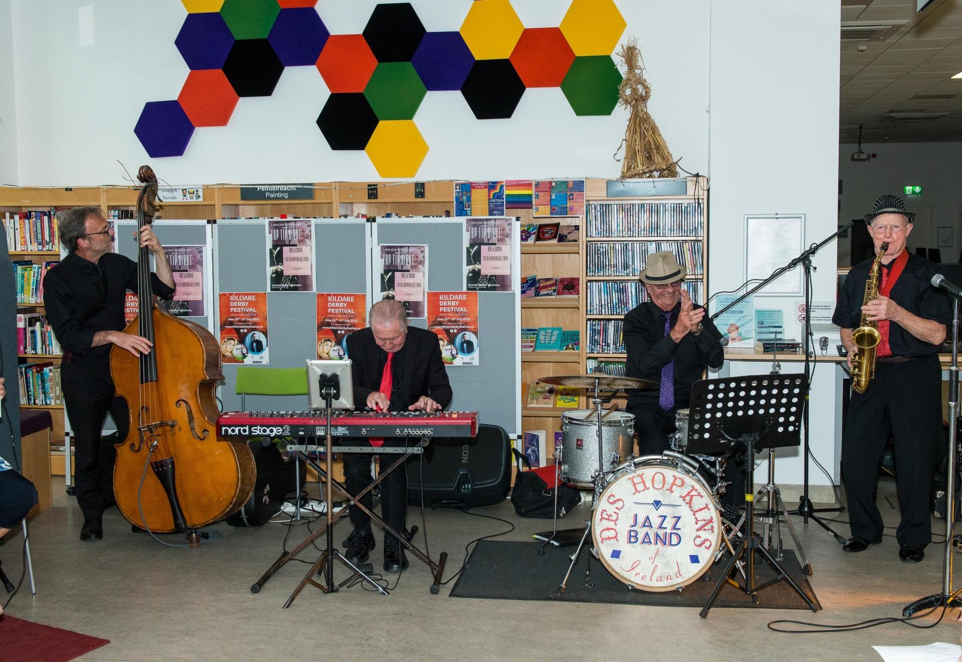 GALLERY: Pictures from the Literary and Jazz night at Kildare Library ...