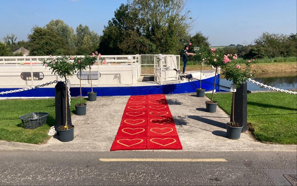PHOTO GALLERY: The first ever wedding on the near 100 year old barge at ...