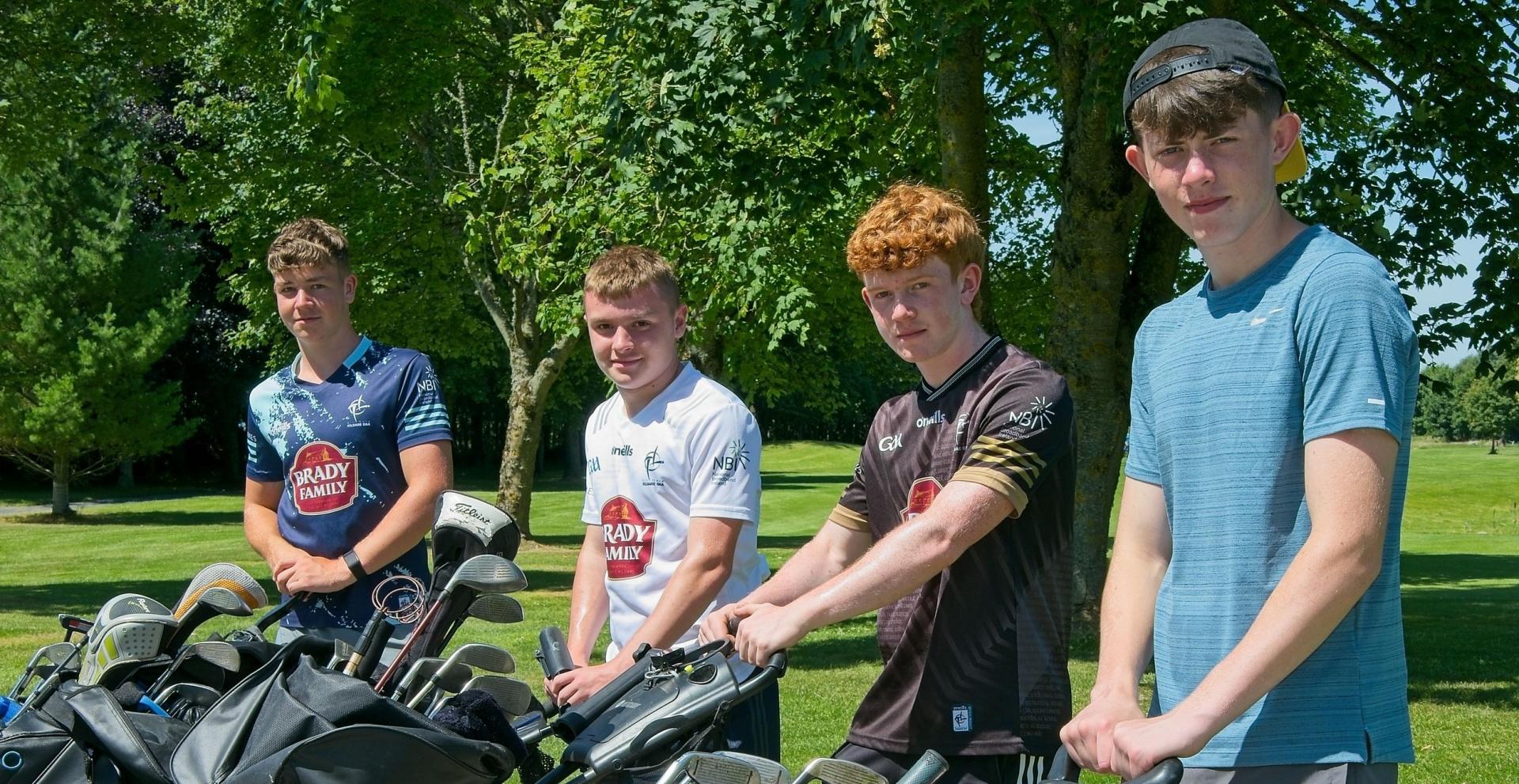 GALLERY: Kildare GAA Development Squads scramble at Newbridge Golf club ...