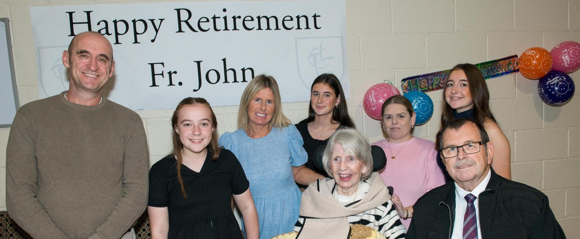 Farewell events for Fr John Fitzpatrick in The Holy Trinity Church ...