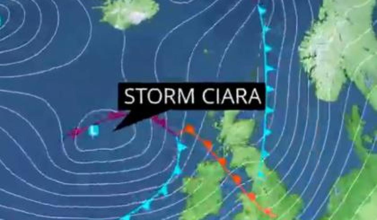 Met Eireann issues Weather Warning for Kildare as Storm Ciara makes ...
