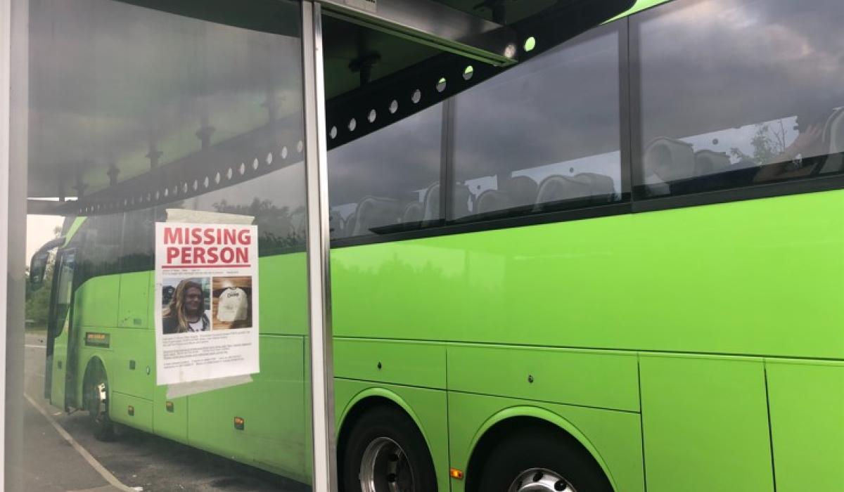 Missing person posters at Kildare bus stops - Kildare Now