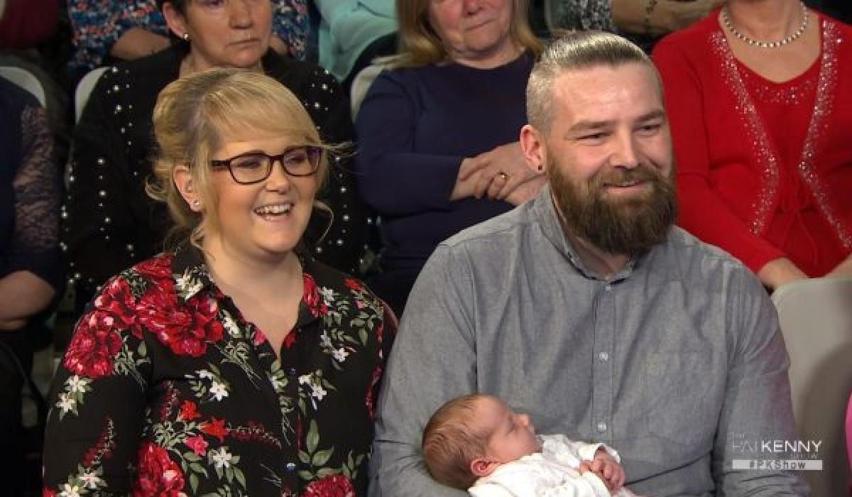 Naas couple tell the remarkable story of baby's birth during storm on ...