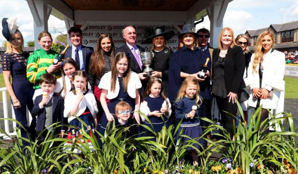 Naas business owner says it was ‘an honour’ to present Nina Carberry ...