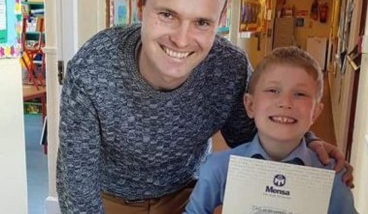 Maths prodigy Hayden (7) from Athy becomes youngest new member of ...