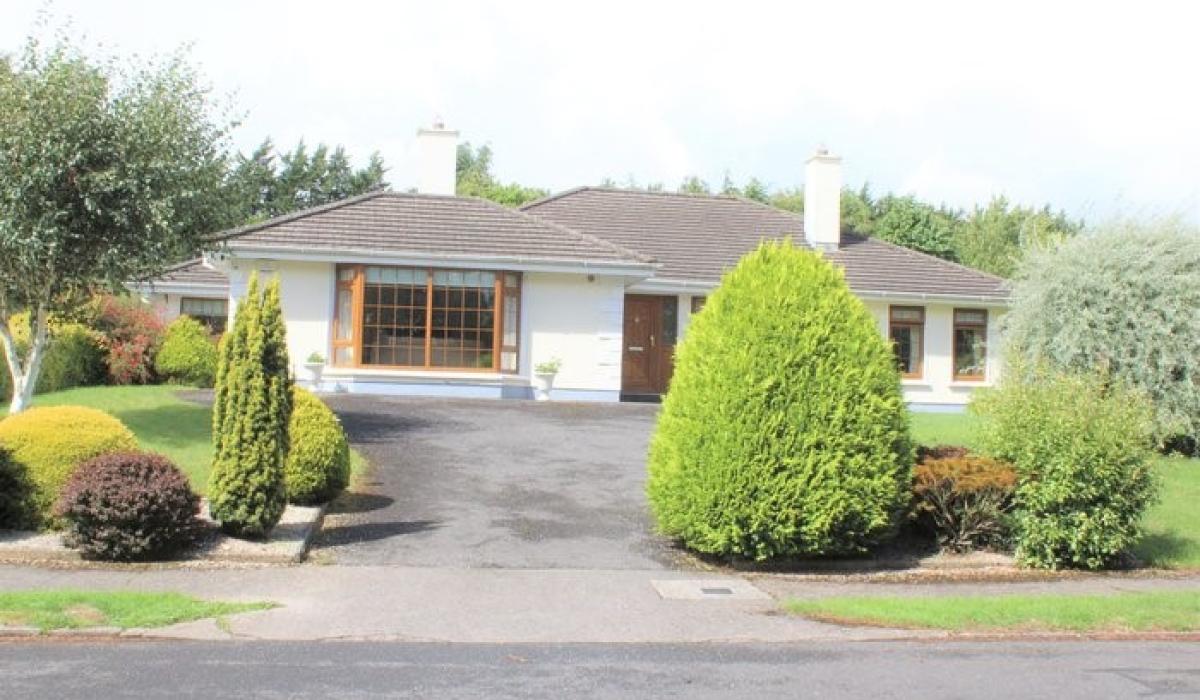 Beautiful 4-bed bungalow in Newbridge with a sunroom and mature gardens ...