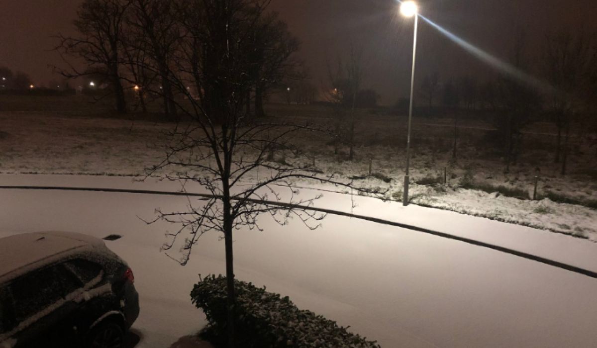 WEATHER: Snow on roads in many parts but Kildare escaping so far ...