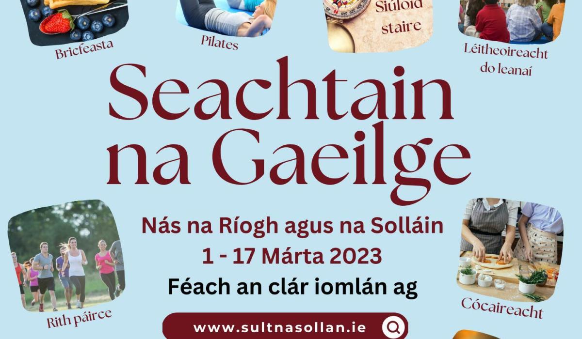 Seachtain na Gaeilge i Nás na Ríogh agus sna Solláin - Kildare Now