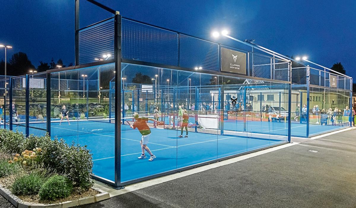 Padel tennis launched at Naas Tennis Club - Kildare Now