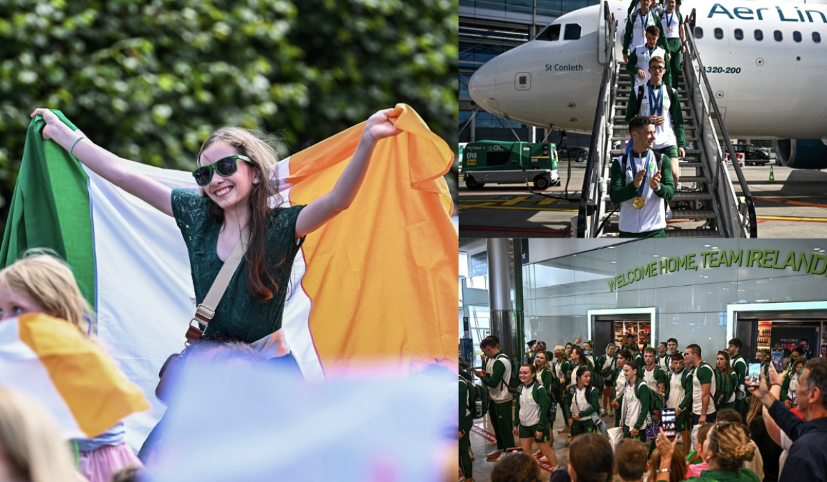 IN PICTURES: Thousands attend homecoming celebrations for Irish Olympic ...