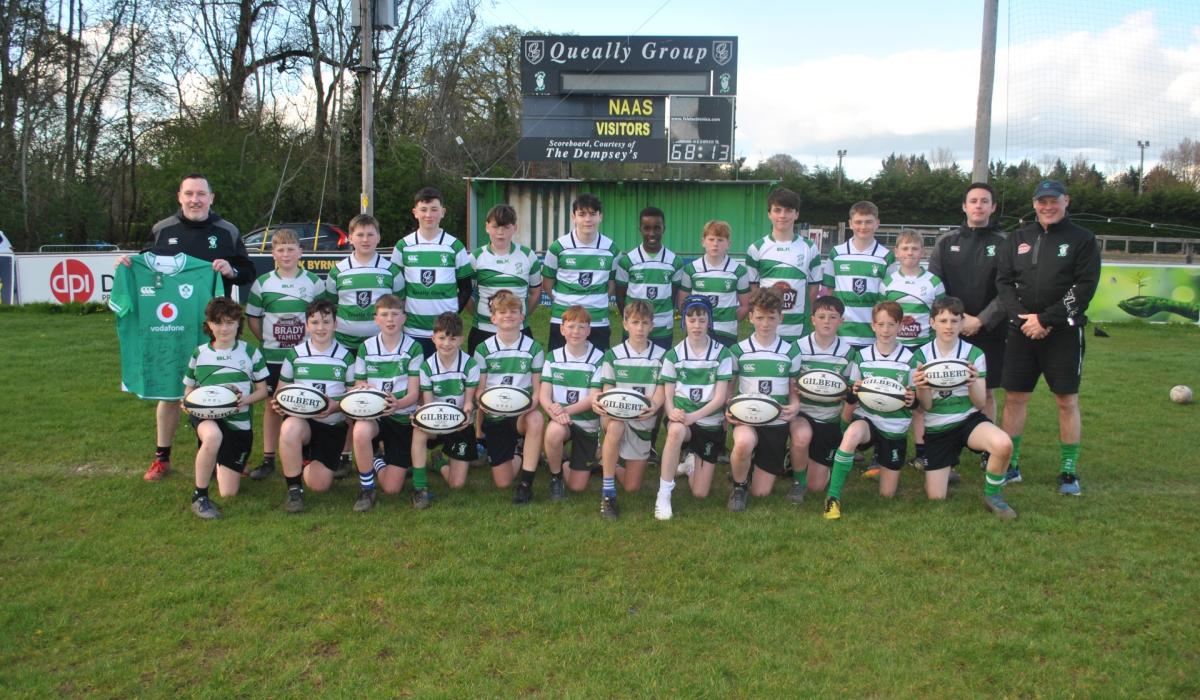 Fitzpatrick's Opel Naas supports Naas RFC U13s with new Gilbert rugby ...