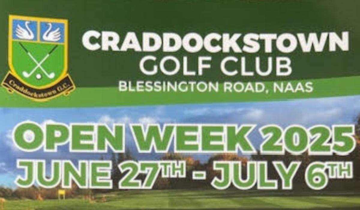 Kildare Golf: Open Week at Craddockstown - Kildare Now