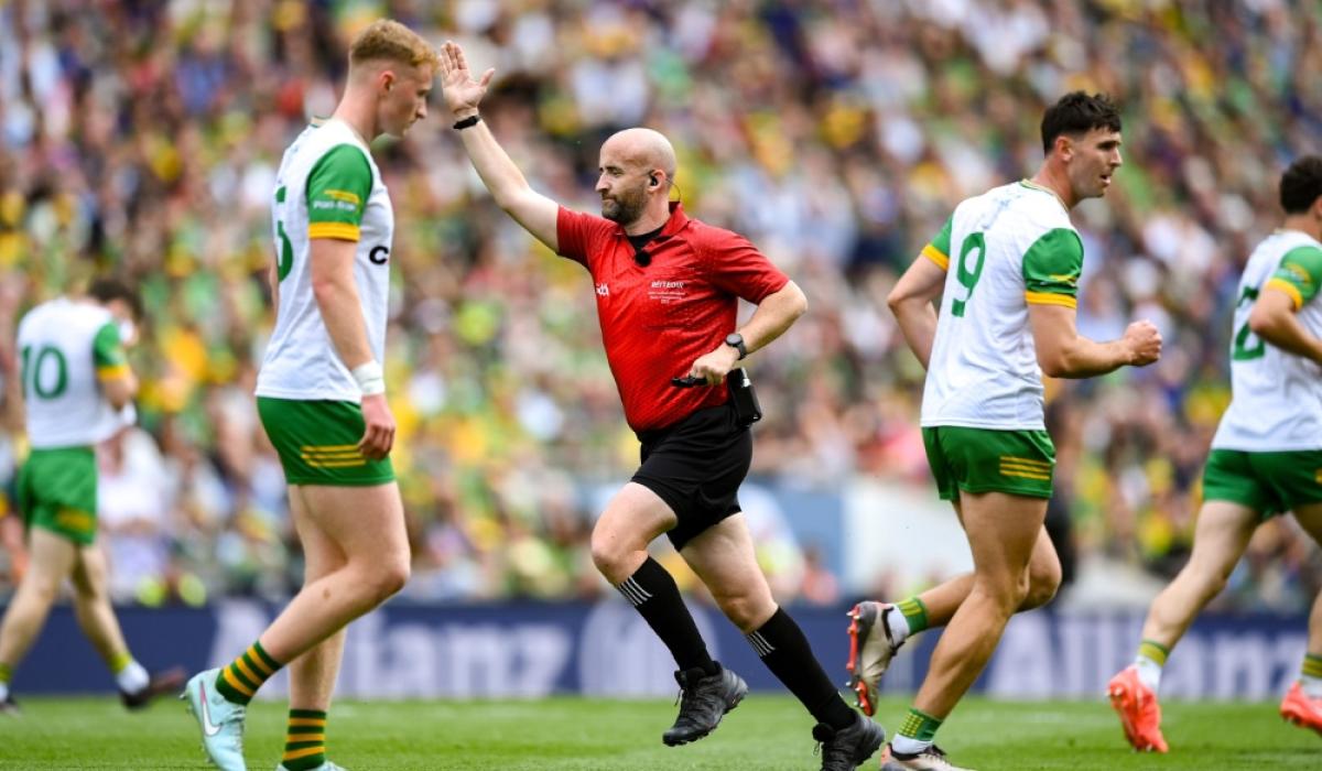 Kildare's All-Ireland final referee notes his changes and improvements ...