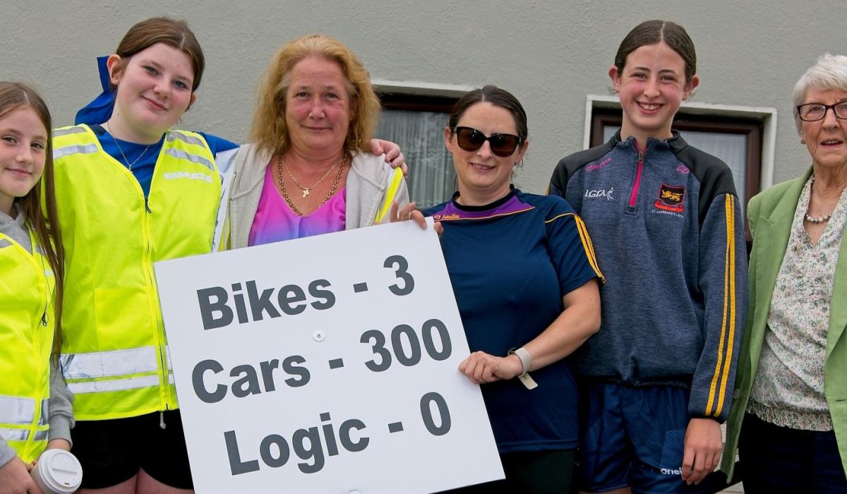 GALLERY: Kildare residents protest at the new cycle lanes on the R448 ...