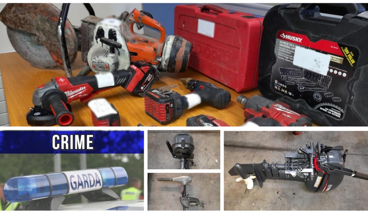 Man arrested and €300,000 in stolen property recovered as gardaí target ...