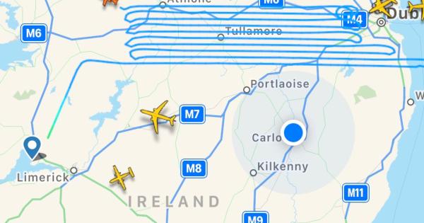 What are they at? Plane takes very odd flight path across several ...