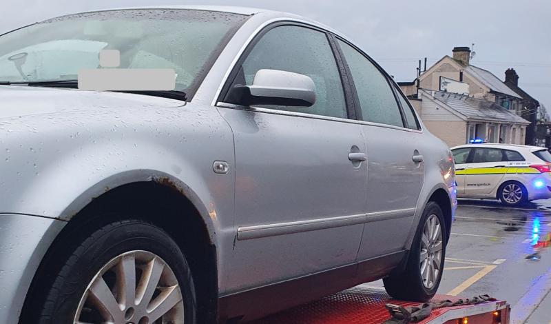 Car seized at Kildare checkpoint for having a fake insurance disk ...
