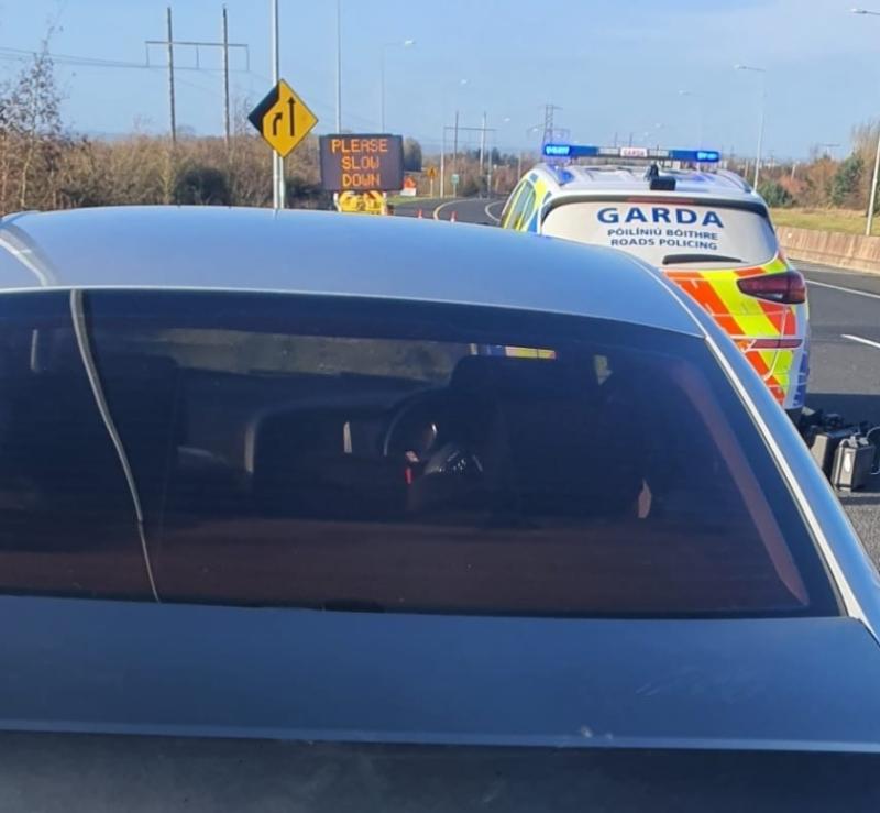 ARRESTED ON M9! Driver doing over 200km during Storm Barra - Kildare Now