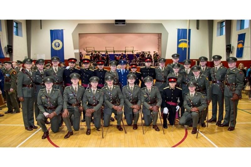 Top of the class: New Defence Forces Cadets complete training with ...