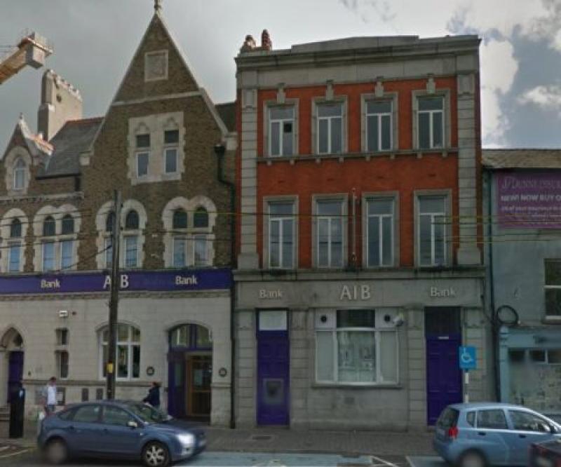 Buildings that house AIB in Naas on the market for a pretty hefty sum ...