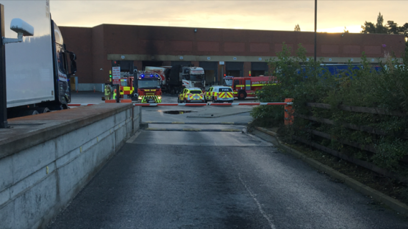 Aldi release statement following fire at Naas distribution facility ...