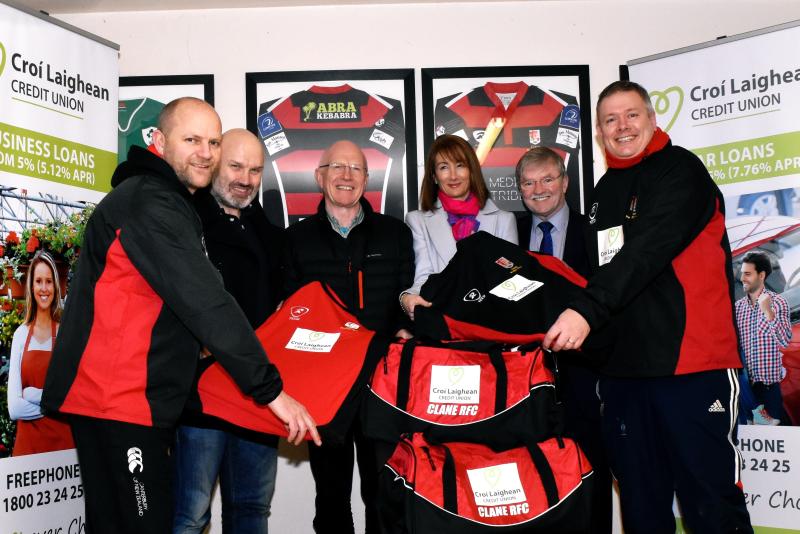 Croí Laighean Credit Union, Clane to sponsor Clane Rugby Club Senior ...
