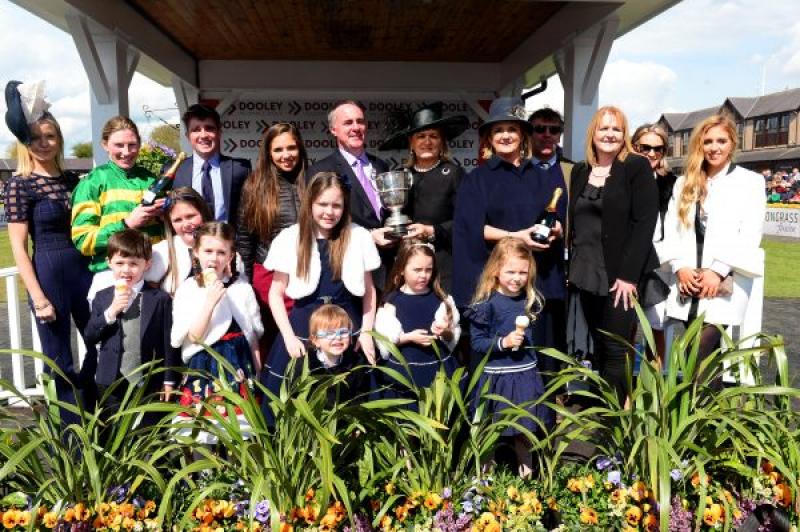 Naas business owner says it was ‘an honour’ to present Nina Carberry ...