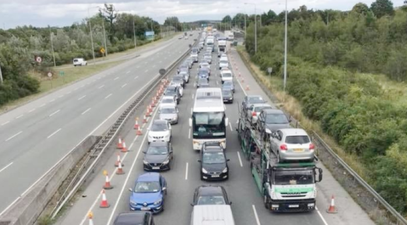 TRAFFIC: Electric Picnic fans caught up in M7 tailbacks following crash ...