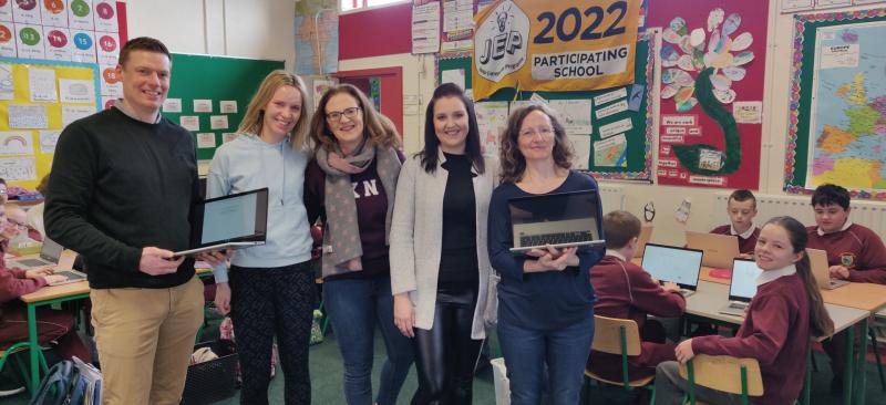 Robertstown NS, Co Kildare, raises €8,000 for school Chromebooks ...