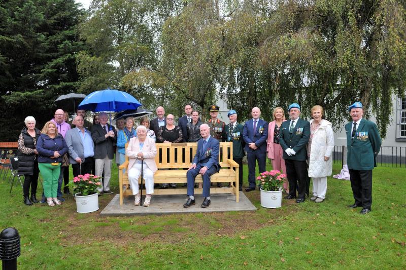 KILDARE: Memorial bench unveiled in Curragh Camp in honour of former ...