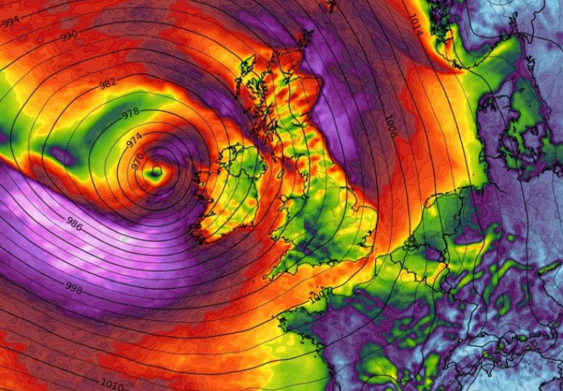 Storm latest for Ireland as Met Eireann issue grim update and warnings ...
