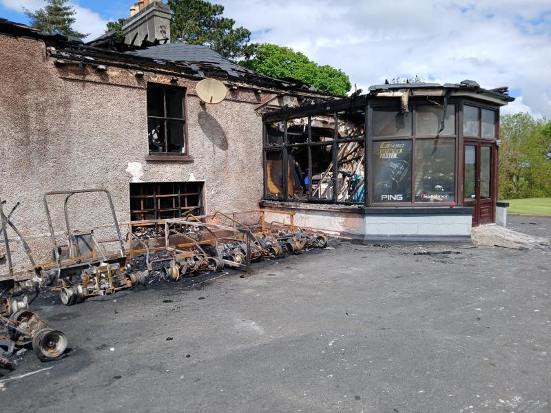 Golf club is fully reopen after damaging fire - Kildare Now