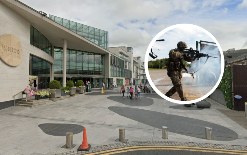 Irish Army rangers storm Kildare shopping centre amid major drill ...