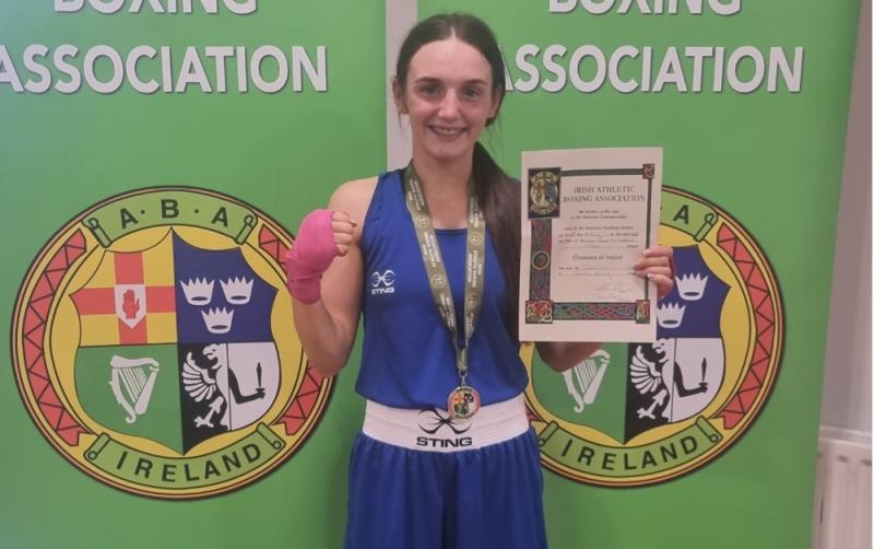 Naas' Chloe Cox brings Gold in U19s National Boxing Championships back ...