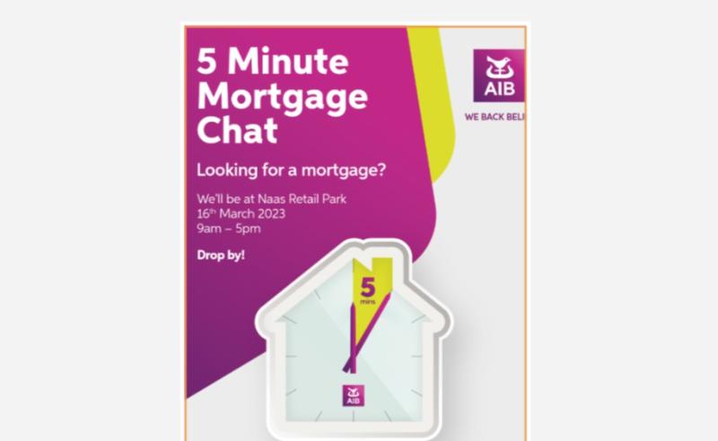 AIB Mobile Mortgage Lounge in Naas Retail Park on March 16 - Kildare Now