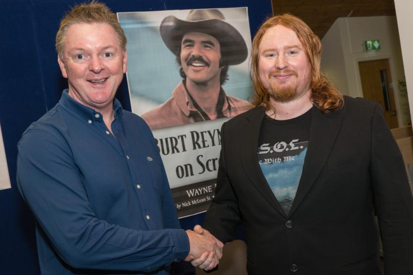 PICTURES: Burt Reynolds biography launched by Naas librarian Wayne ...
