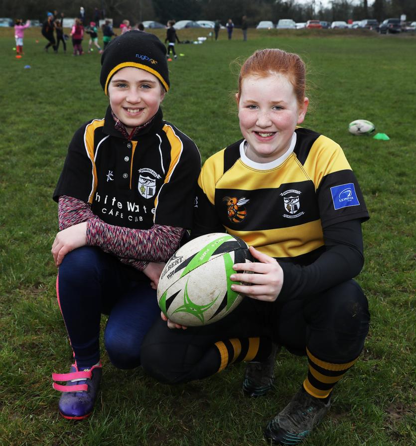 PICTURES: Girls and boys give rugby a 'try' at Newbridge RFC - Photo 1 ...