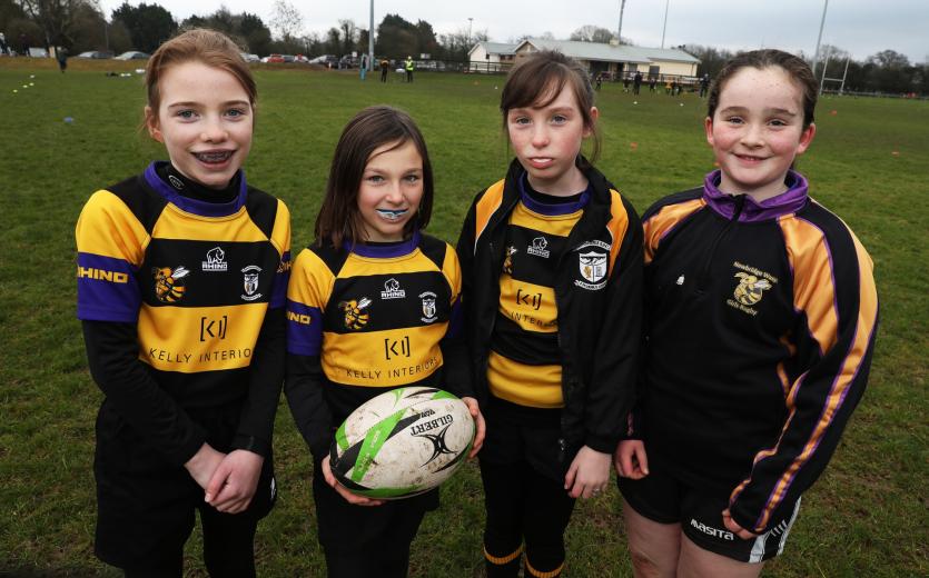 PICTURES: Girls and boys give rugby a 'try' at Newbridge RFC - Photo 1 ...