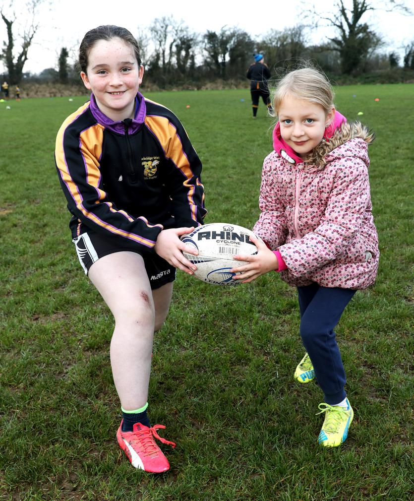 PICTURES: Girls and boys give rugby a 'try' at Newbridge RFC - Photo 1 ...