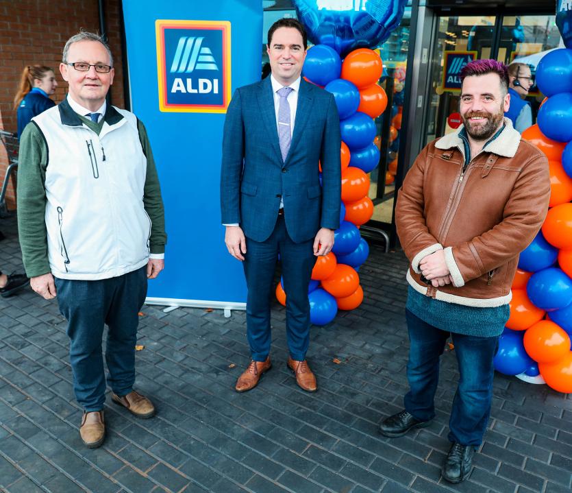 Pictures: Aldi opens latest Kildare store in Newbridge this morning ...