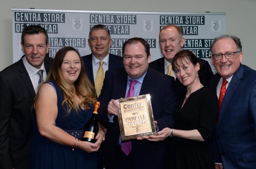 Brett's Centra in Kildare Town celebrating after being named Centra ...