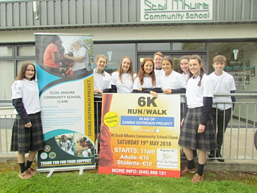 Scoil Mhuire Community School Clane Students gear up for 6K for Zambia ...