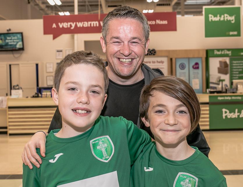 Sallins Celtic under 11 get new kit from Life Credit Union, Monread ...