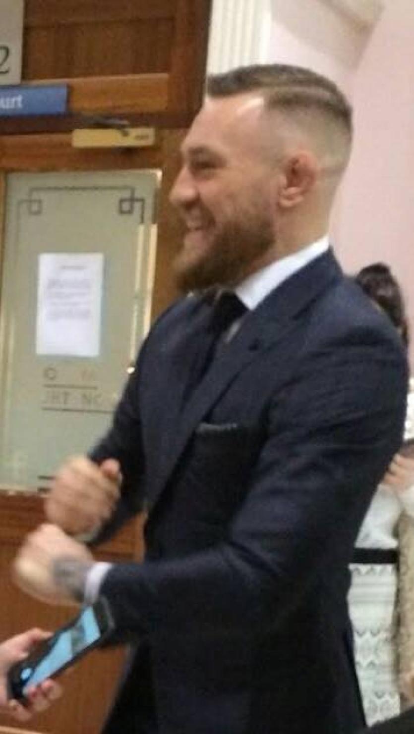 VIDEO: Naas Judge imposes driving ban on Conor McGregor this afternoon warning him that speed ...