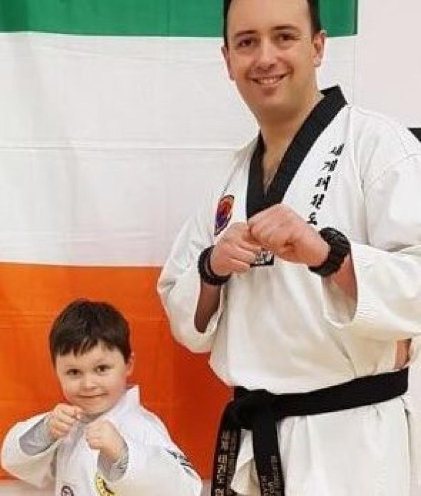 Naas Taekwondo student Liam (7) and instructor Shane to take part in ...
