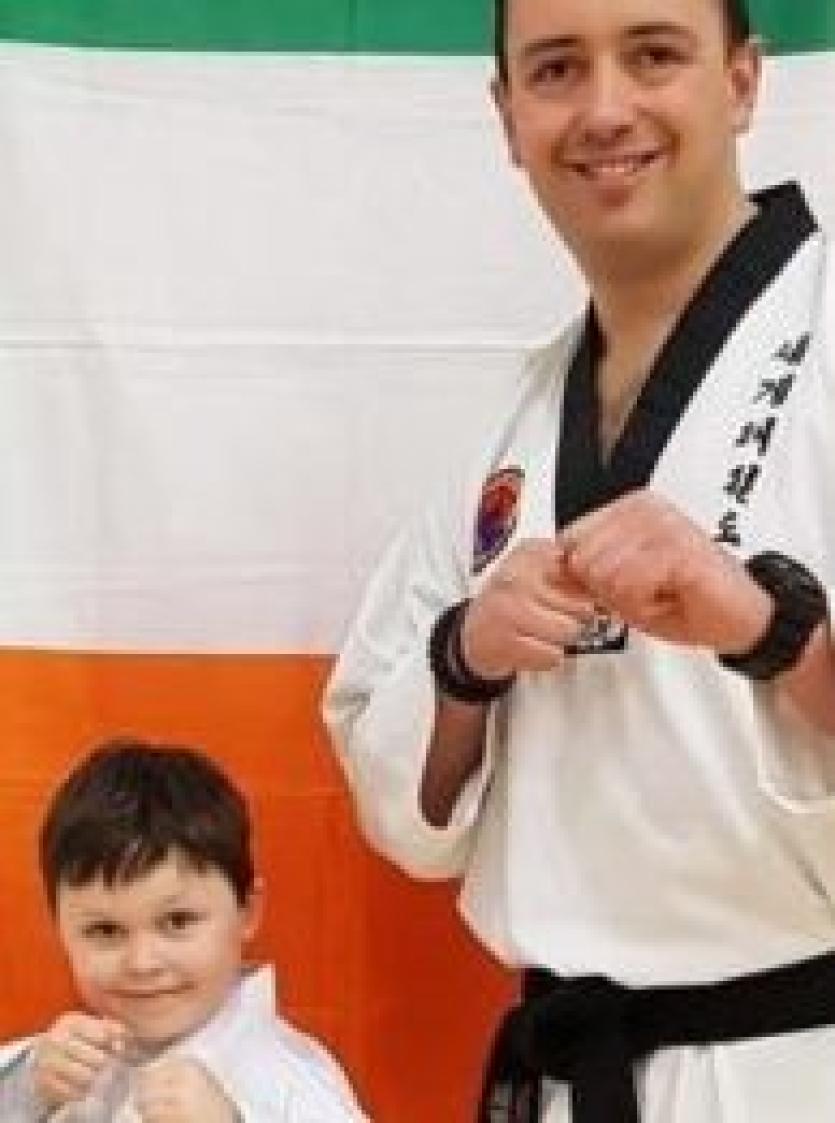 Naas Taekwondo student Liam (7) and instructor Shane to take part in ...