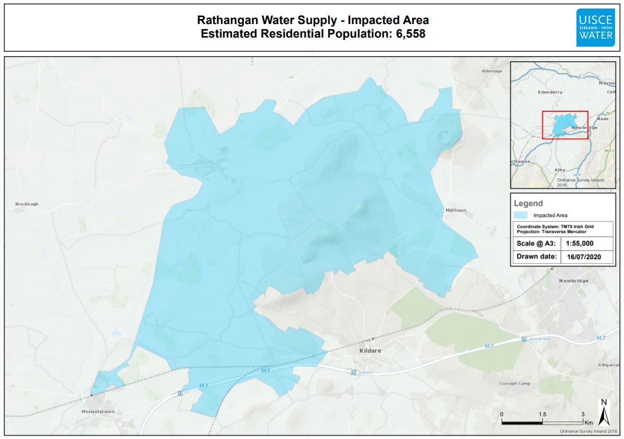 BREAKING: Boil Water Notice issued for 6,500 people in Kildare ...