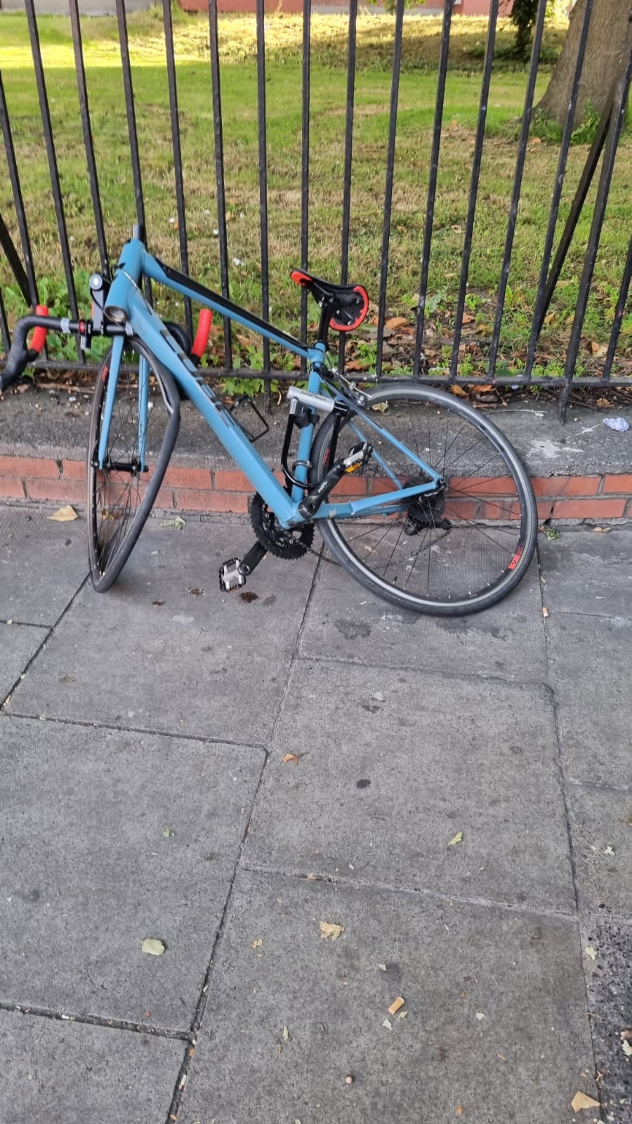 PHOTOS: Aftermath of a collision between a motorist and a cyclist ...