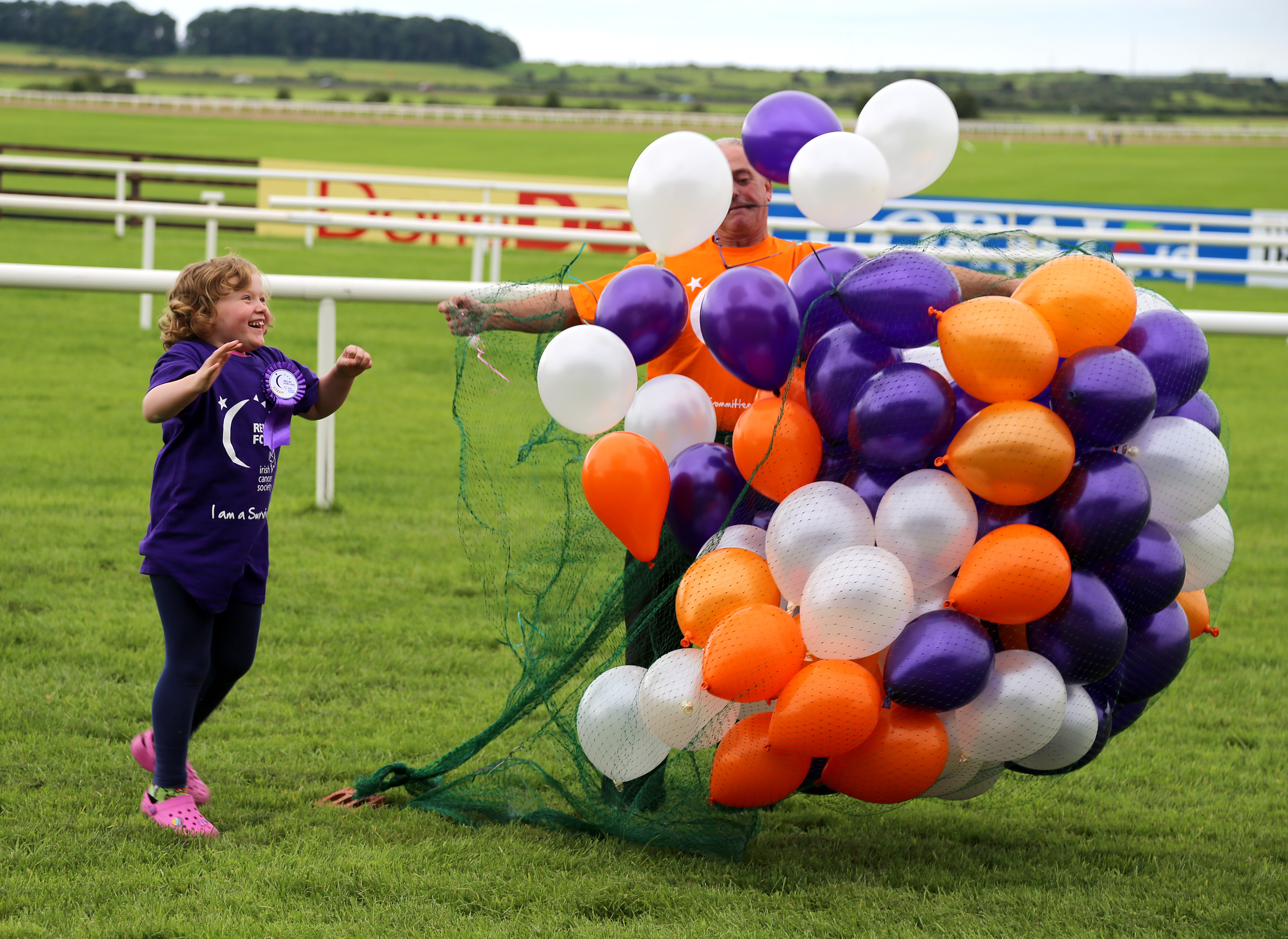 Young girl with Leukemia relays for life at The Curragh - Photo 1 of 1 ...