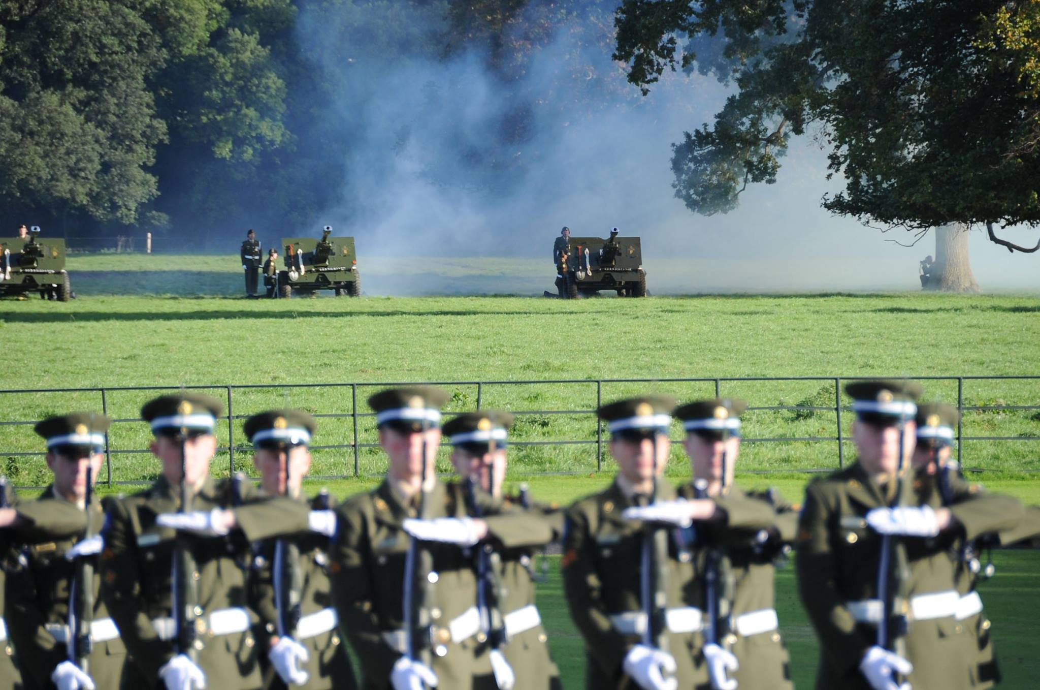 PHOTOS: Army performs ceremonial duties at Aras an Uachtarain - Photo 1 ...